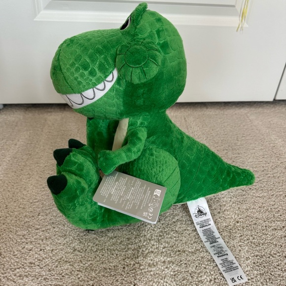 Disney | Toys | Disney Parks Toy Story Rex The Dinosaur Big Feet Plush ...